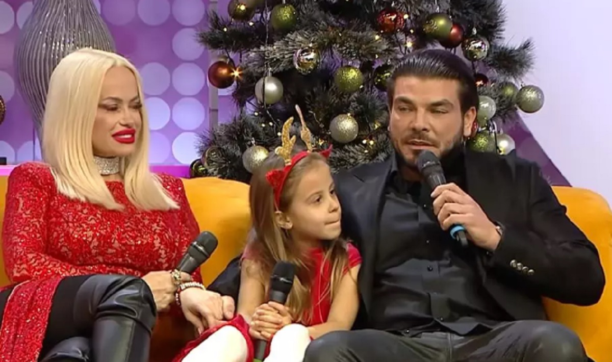 Anda Adam, prima apariție televizată alături de logodnicul și fiica ei ...