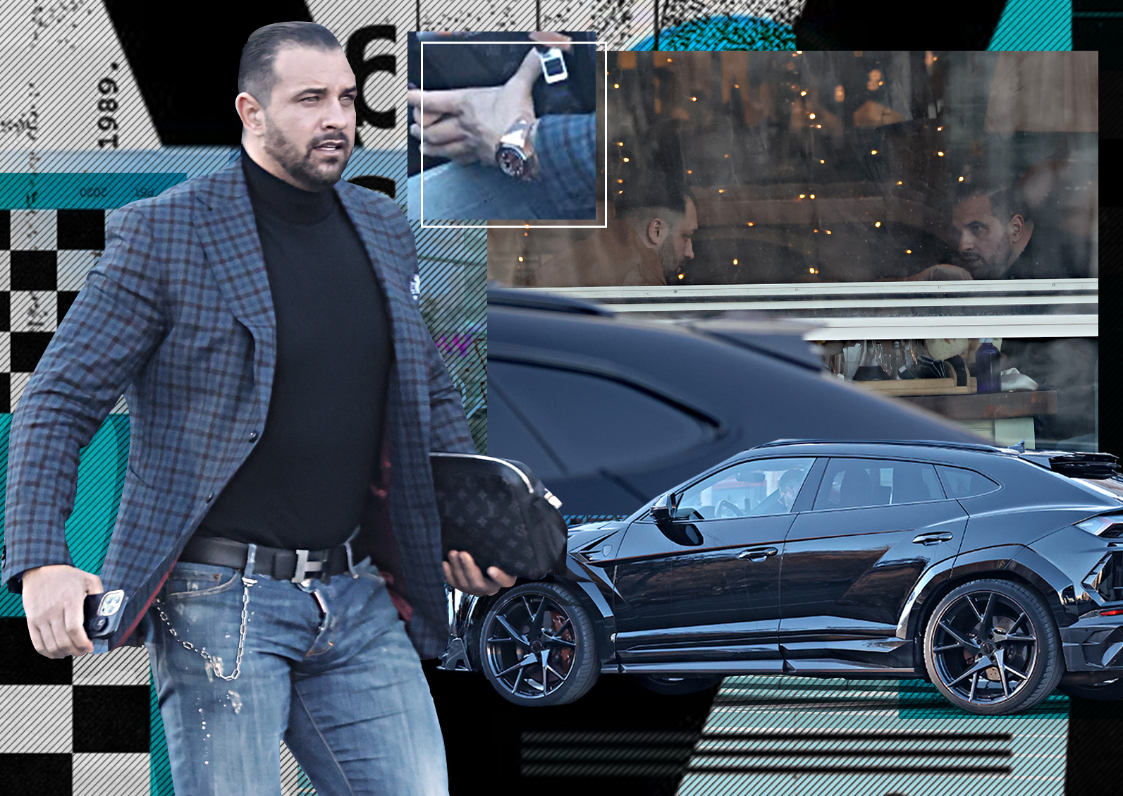 Alex Bodi și amicul lui au făcut planurile la restaurant