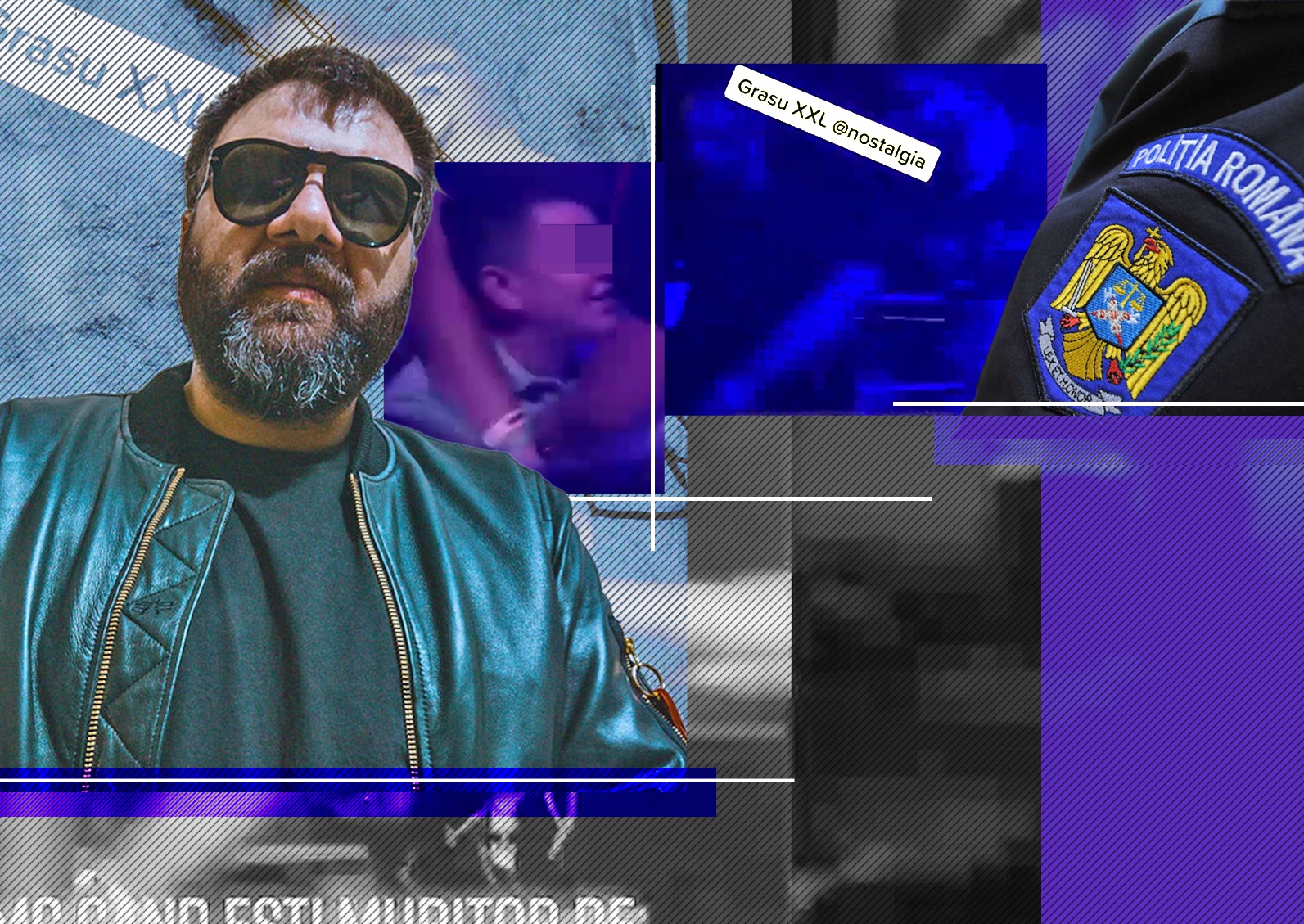 Grasu XXL este audiat la Poliție după ce a înjurat un spectator