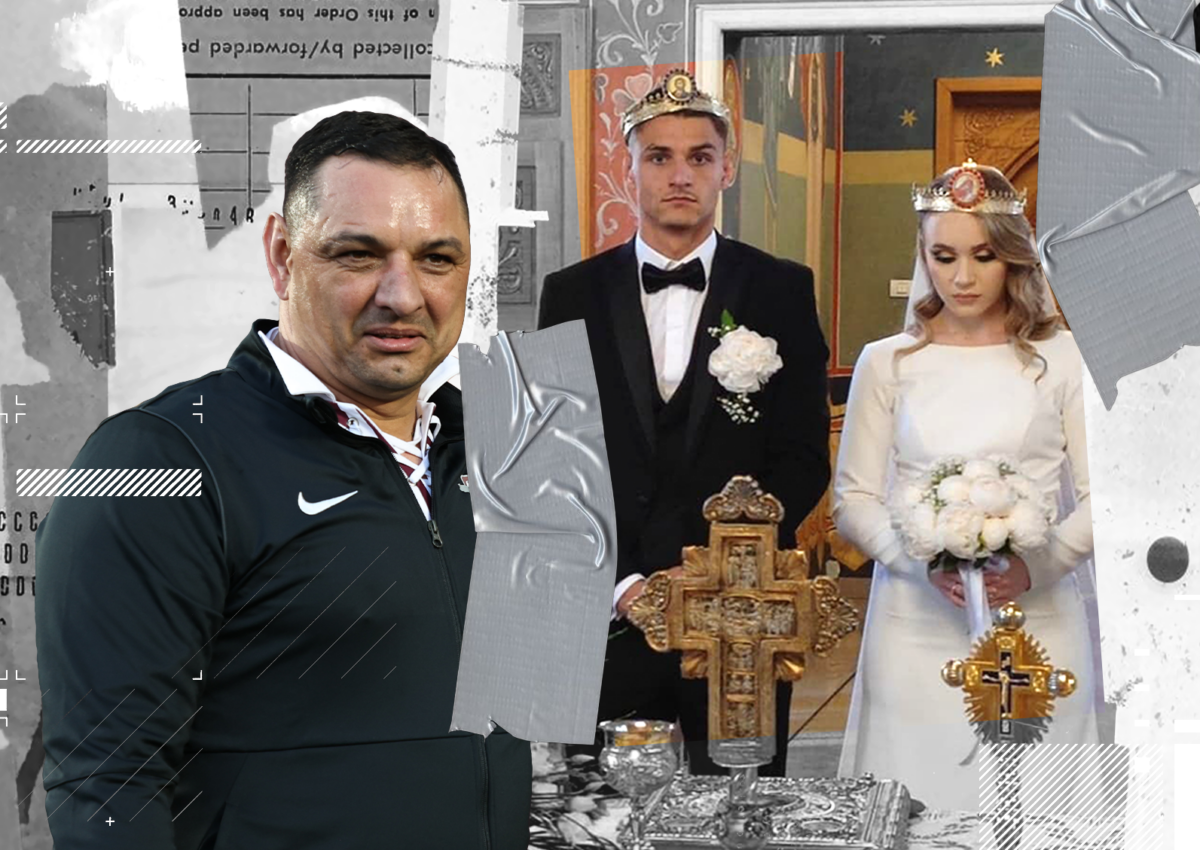 Ionel Ganea nu a fost prezent la nunta fiului său, George