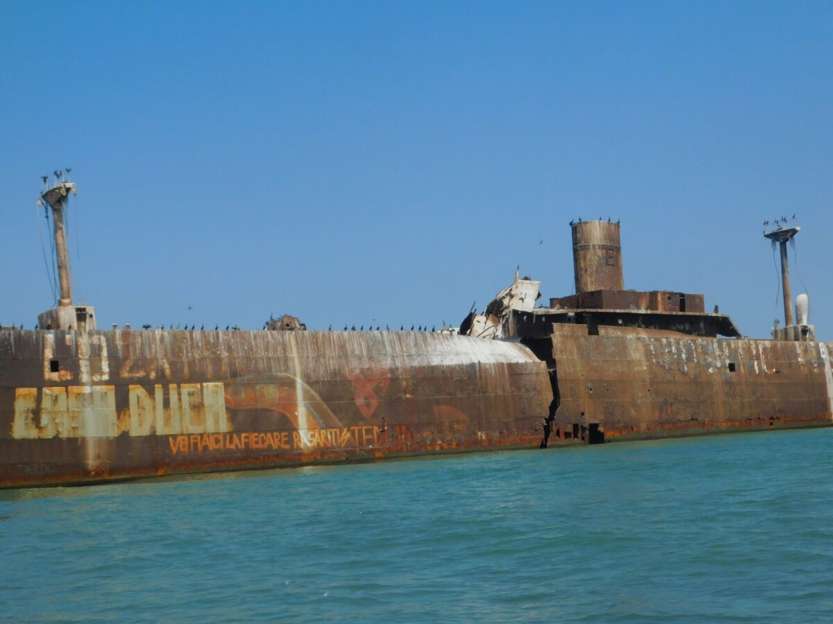 Ce a mai rămas din nava “Evangelia”, celebra epavă de la Costinești