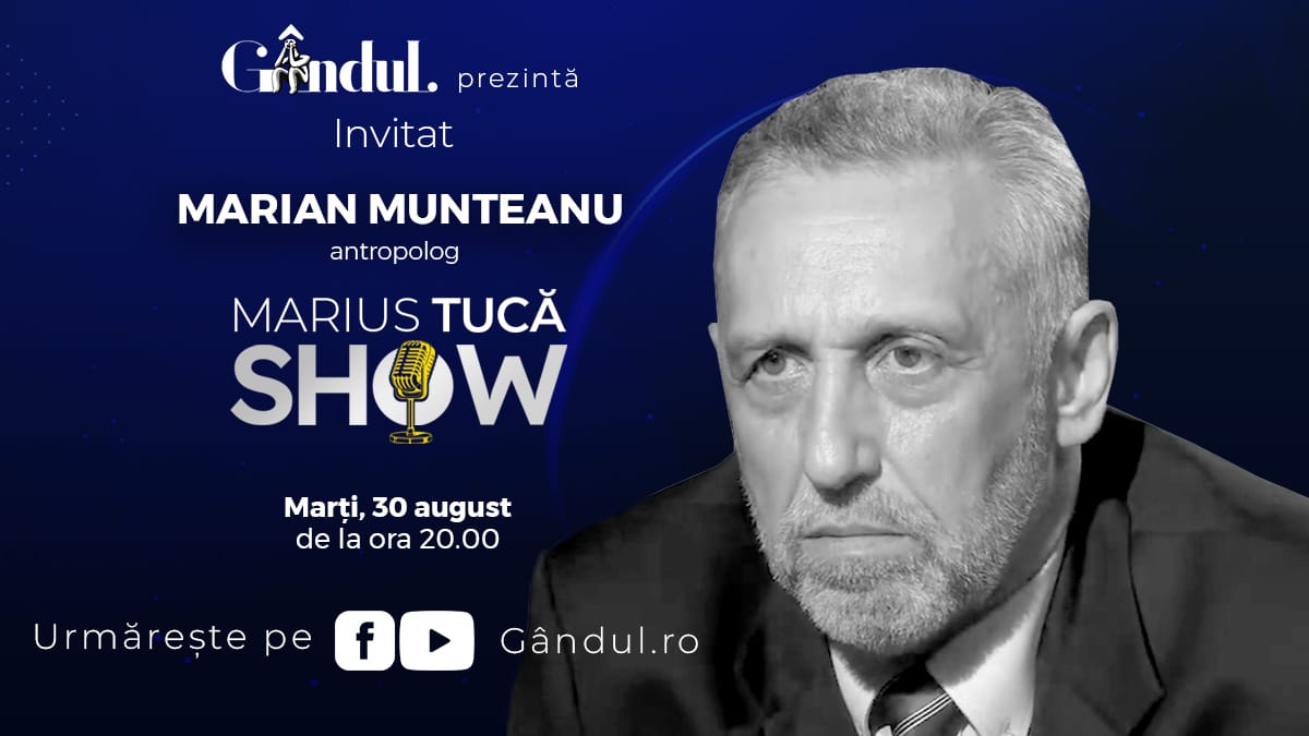 Marius Tucă Show începe marți, 30 august, de la ora 20.00, live pe ...