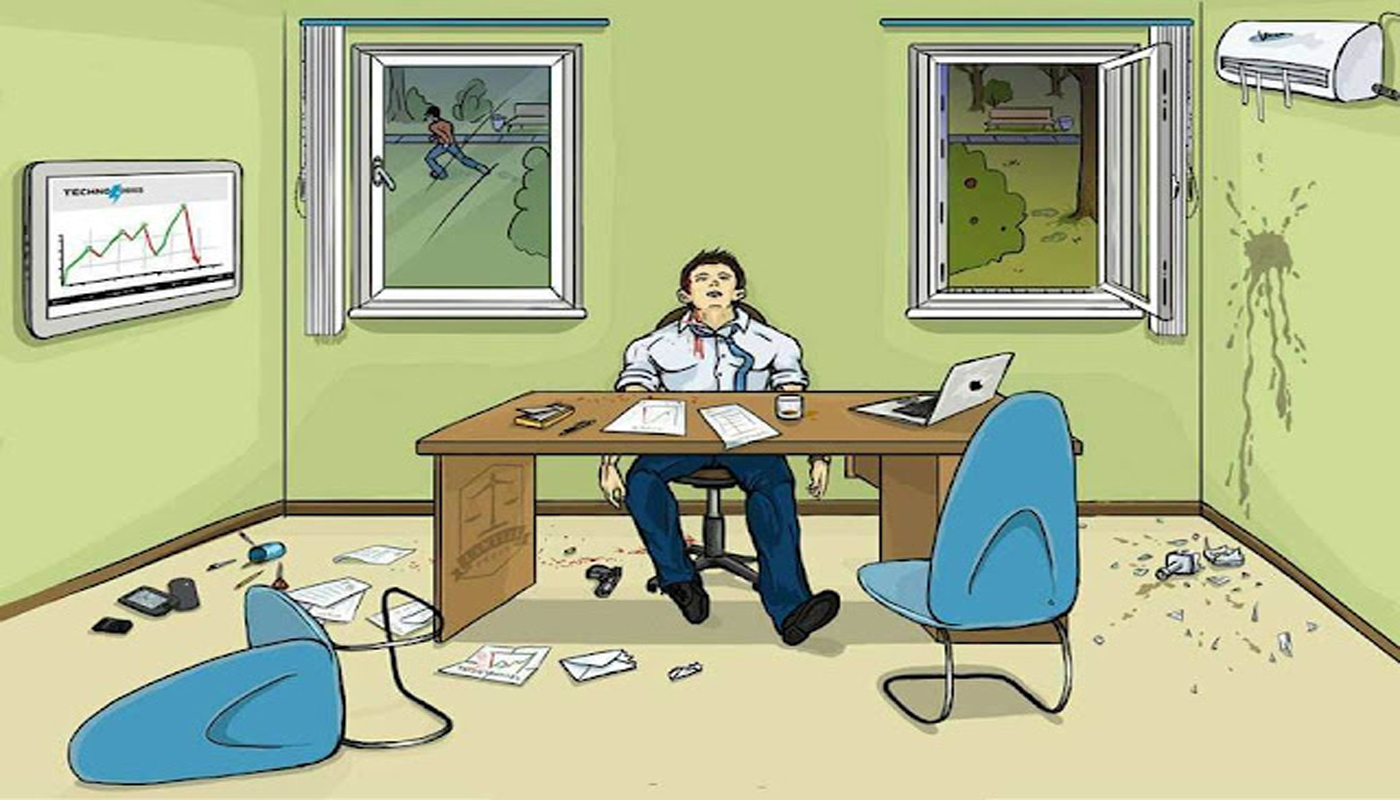 Test IQ pentru detectivii FBI | Bărbatul din imagine a fost omorât sau ...