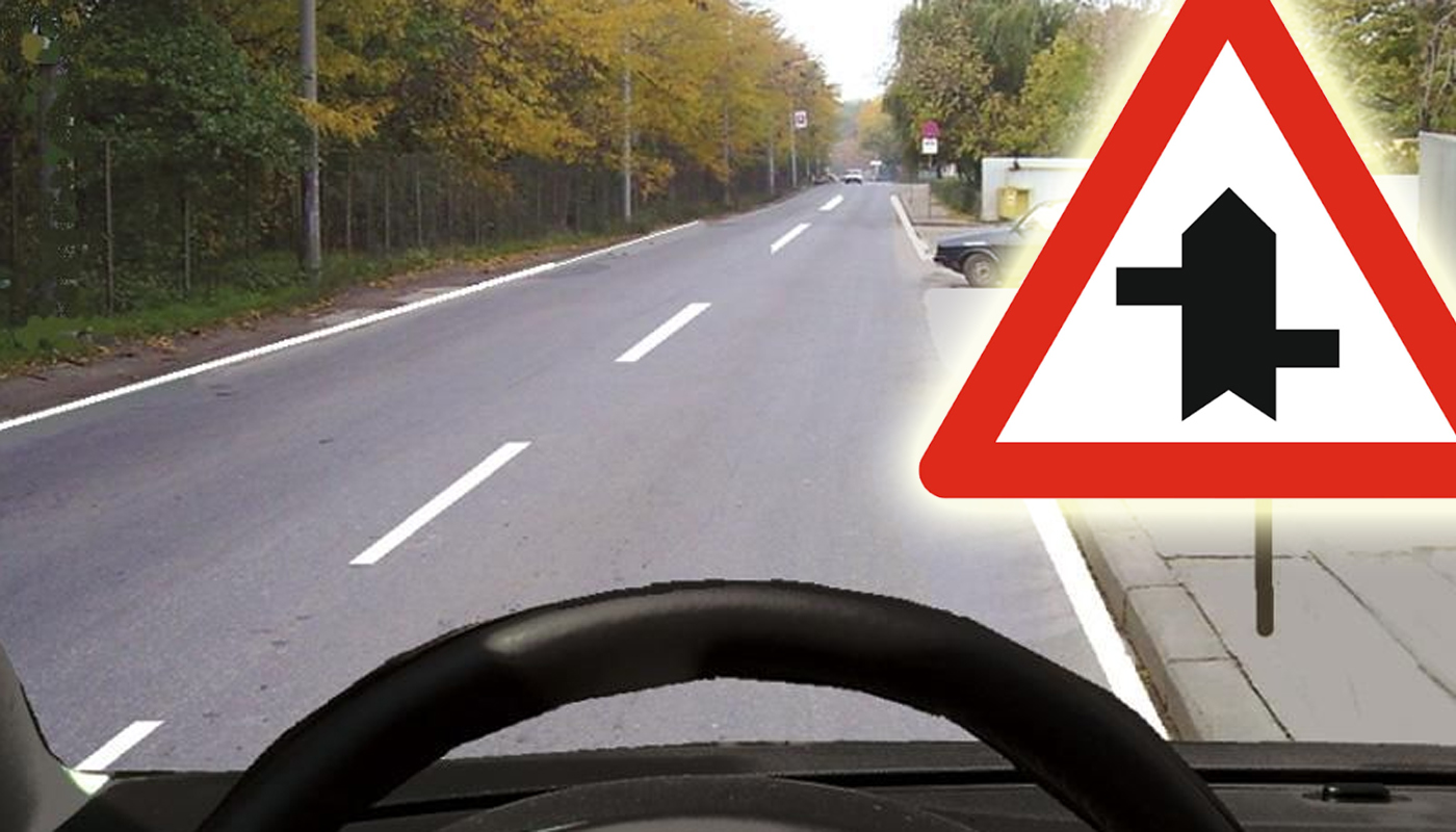 Puțini șoferi români știu! Ce avertizează, de fapt, indicatorul rutier ...