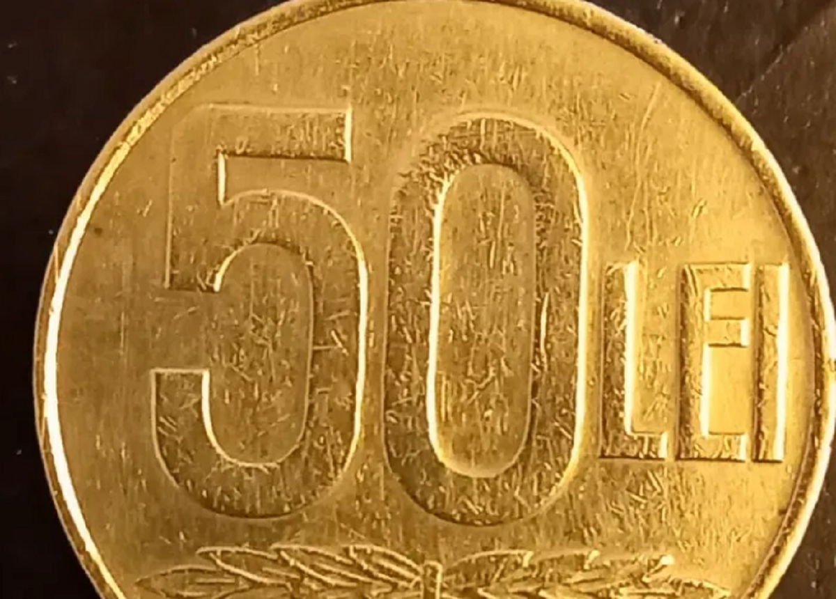 Te îmbogățești dacă o ai acasă! Moneda de 50 de lei din 1991 se vinde ...