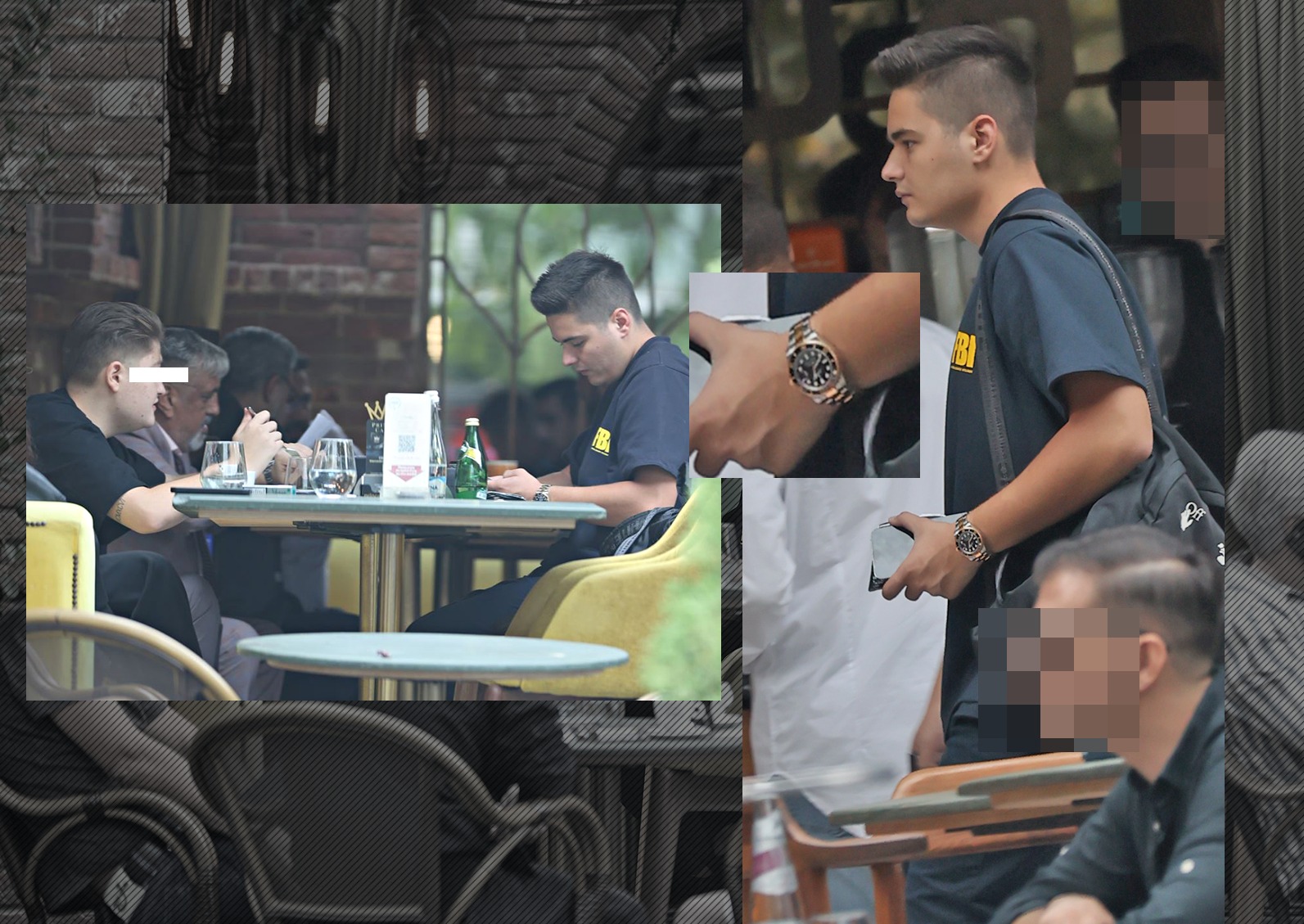 Selly a ieșit la NUBA Cafe alături de Elias, fiul lui Adrian Thiess