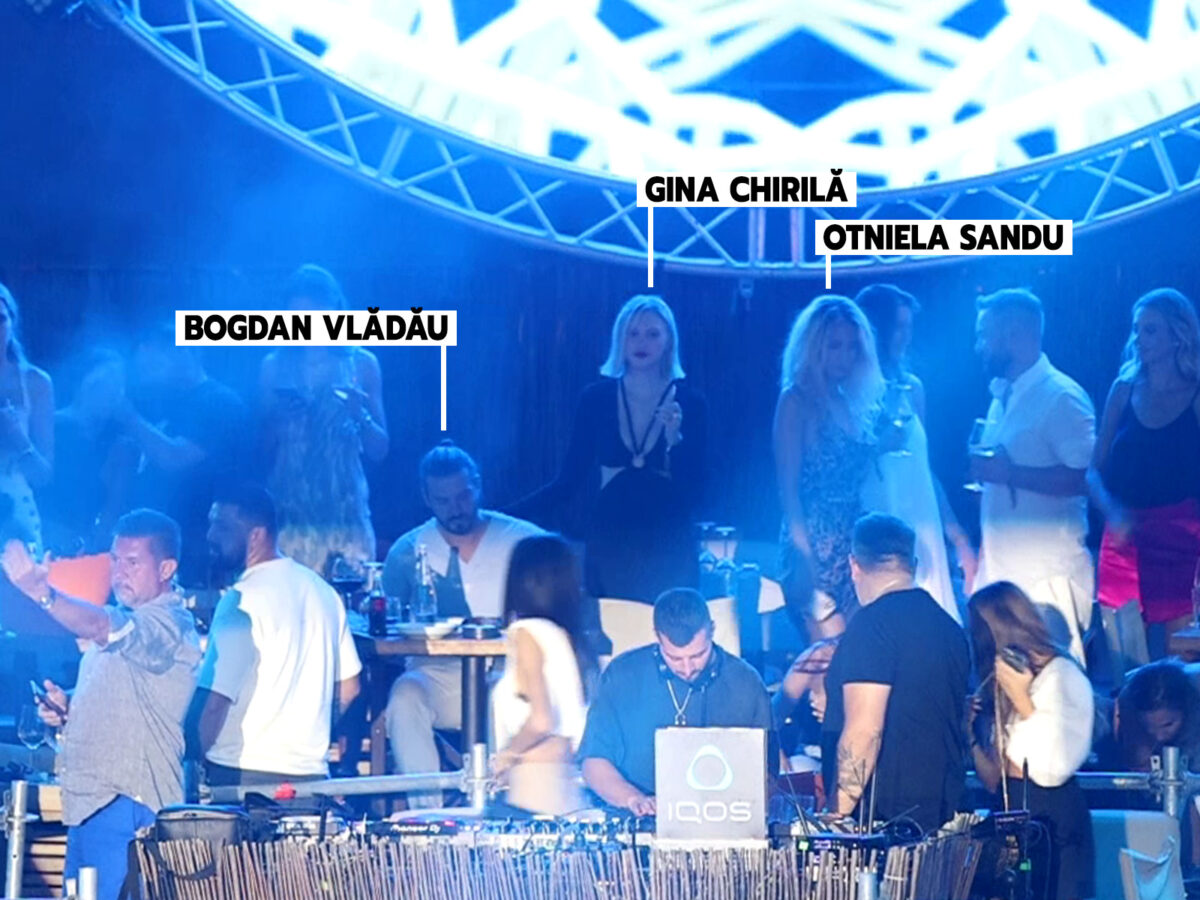 Otniela Sandu, Bogdan Vlădău și Gina Chirilă au ieșit la Nuba Mamaia