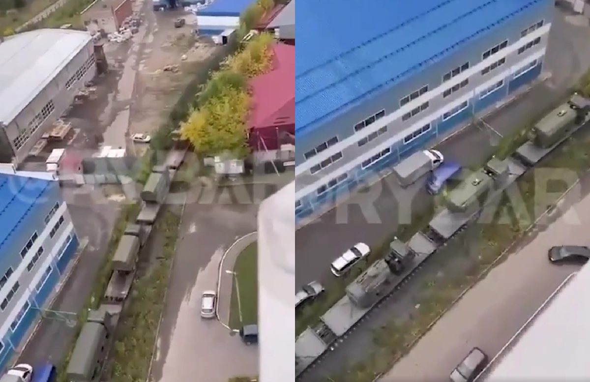 Imagini de groază în Rusia! A fost descoperit un convoi care transportă ...