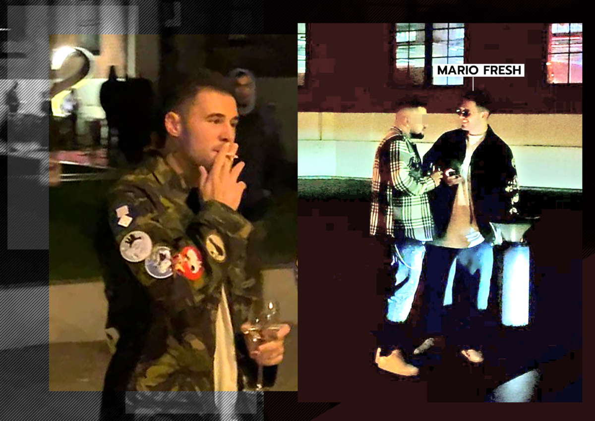 Mario Fresh, ieșire spectaculoasă din Nuba: tigara intre degete ...