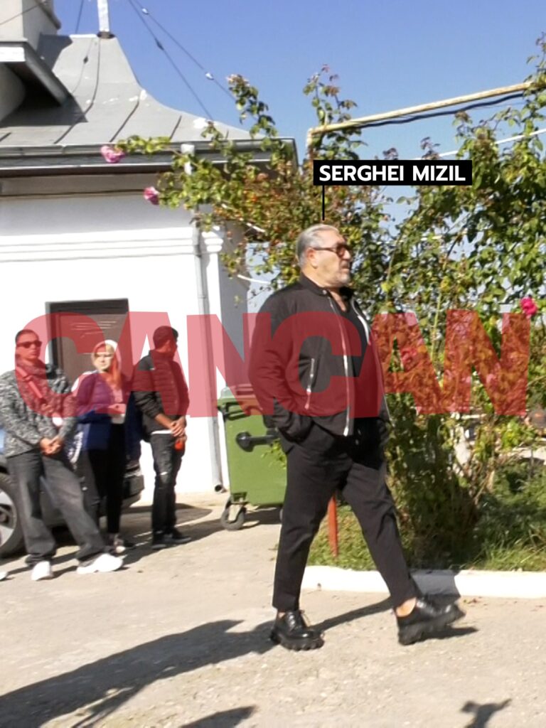 Serghei Mizil, apariție inedită la înmormântarea trapperului Nosfe. Cel mai mare băiat de oraș ...