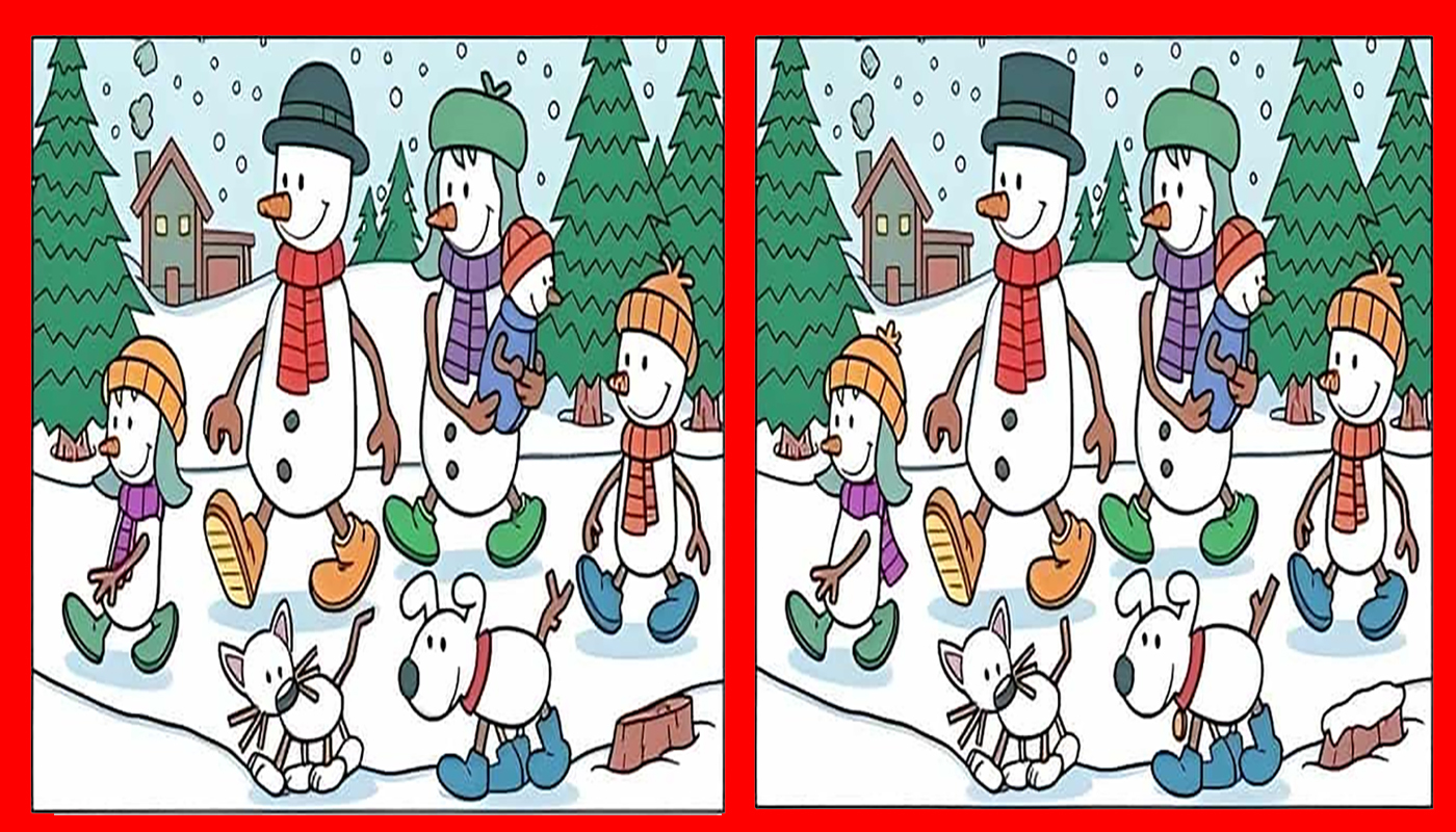 Test de inteligență pentru IQ 145+ | Găsiți toate cele 10 diferențe ...