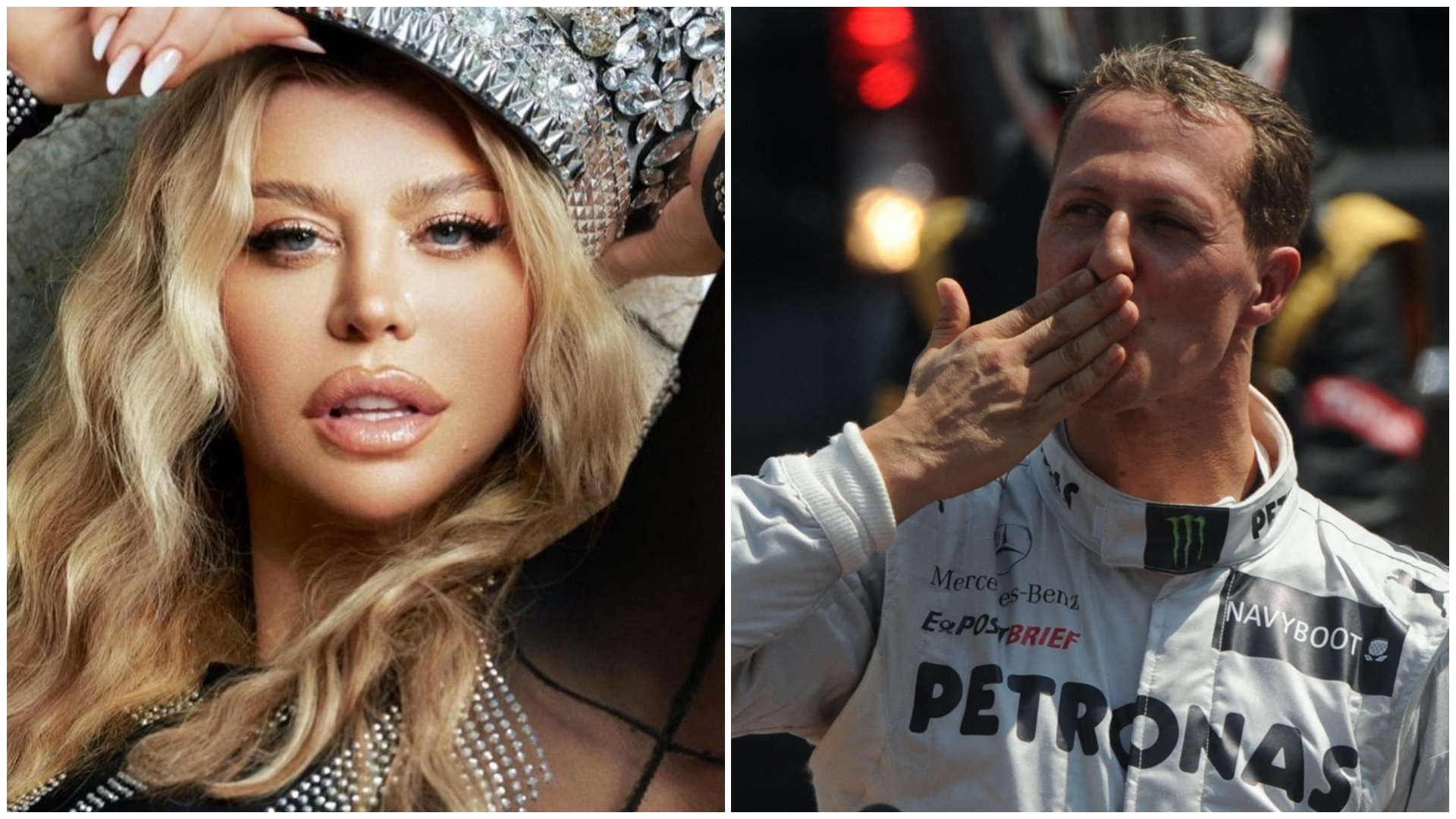 Loredana Groza a dat autograf pe Ferrari-ul semnat de Michael ...