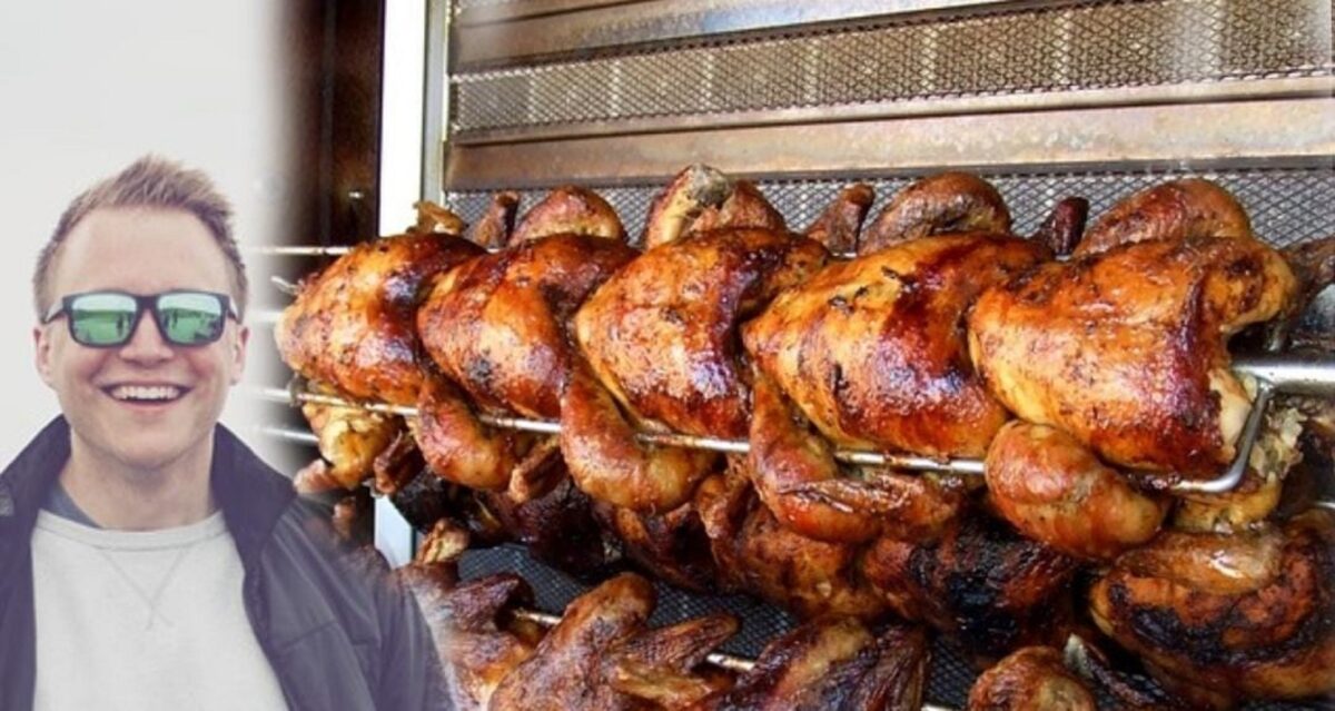 Cum arată bărbatul care a mâncat, timp de 40 de zile, câte un pui ...