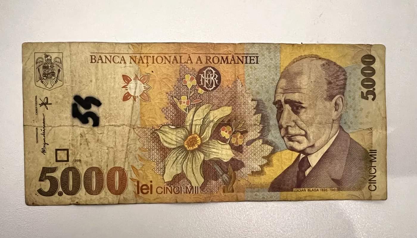 Dacă o ai pe acasă, te îmbogățești! Celebra bancnotă de 5.000 de lei cu Lucian Blaga se vinde cu ...