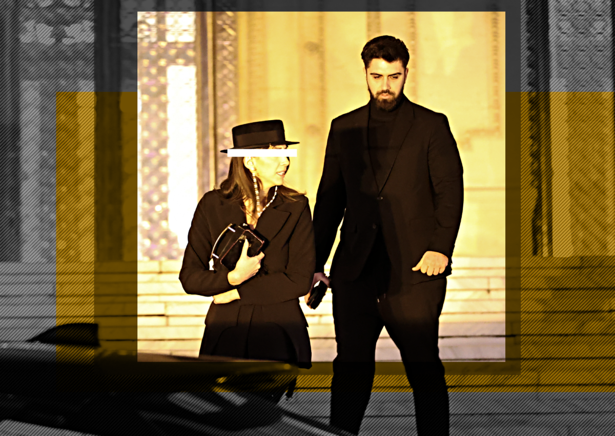 Alex Leonte s-a prezentat aseară cu iubita sa, Manuela Lupașcu, la evenimentul de la Palatul ...