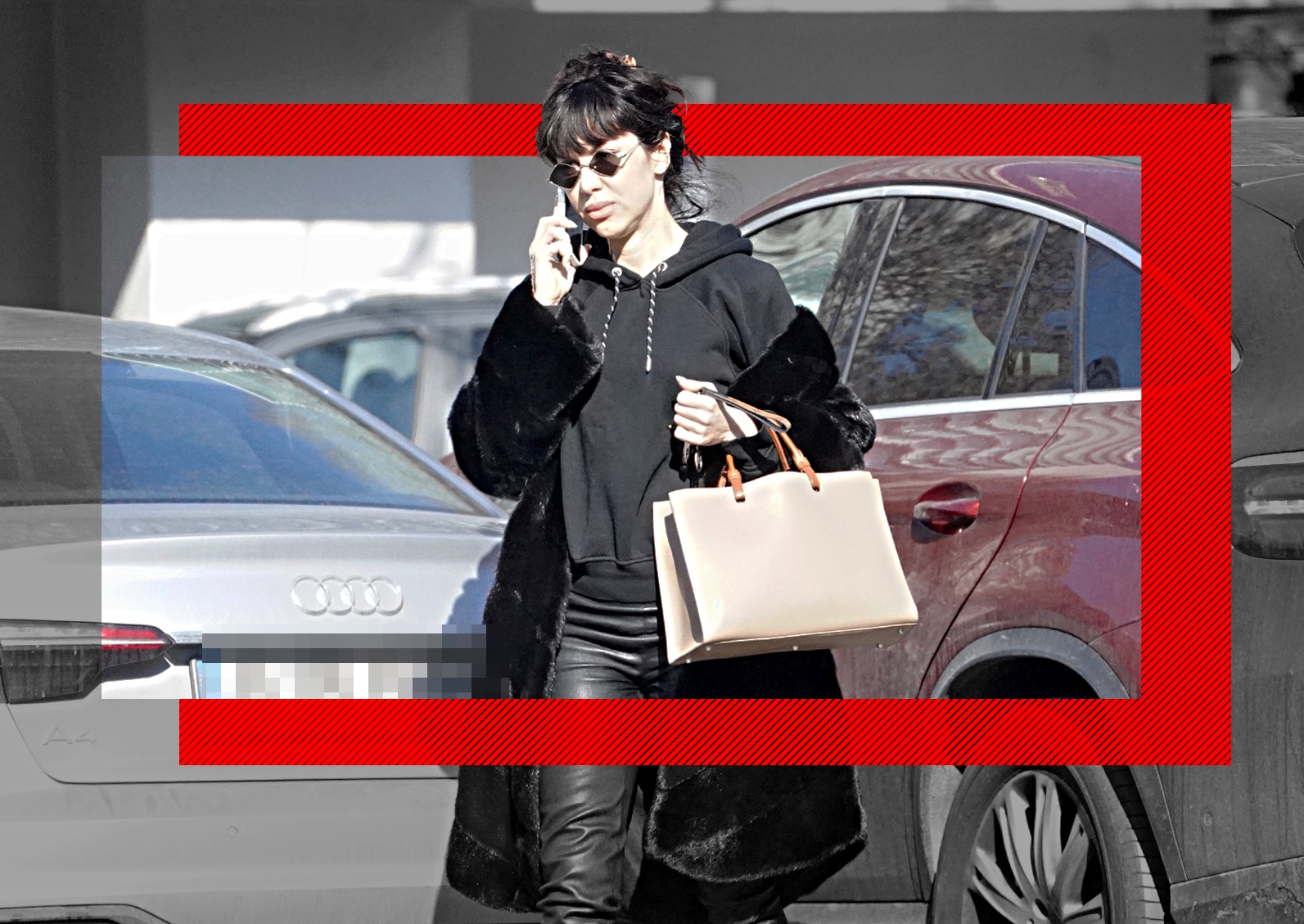 Denise Rifai a făcut ravagii prin Capitală cu o prezența ei