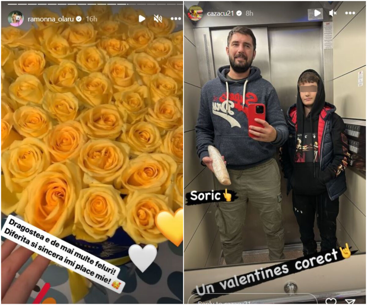 Ipostazele în care au fost surprinși Ramona Olaru și Cătălin Cazacu, de ...