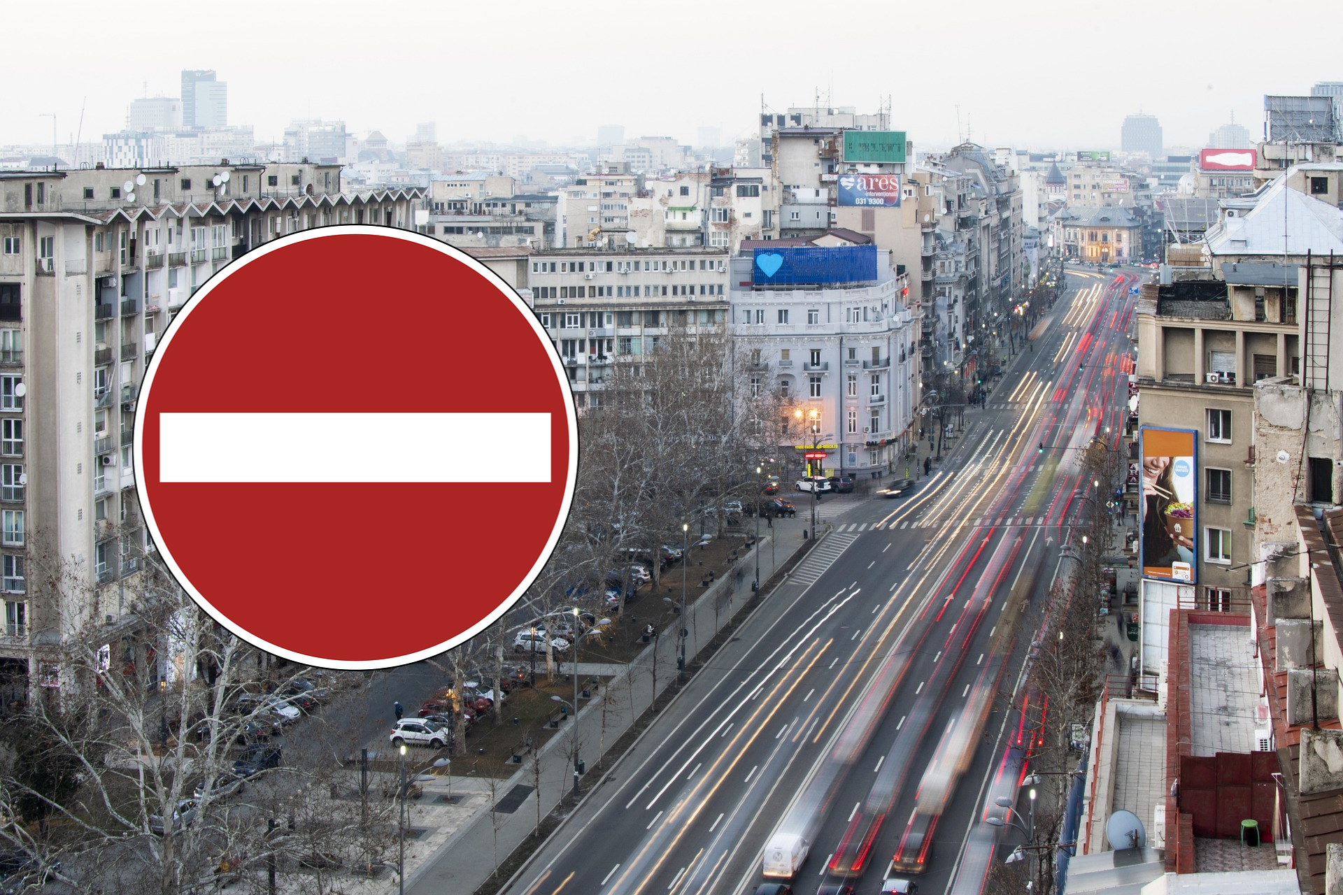 Unde este strada din Bucureşti, care e interzisă total! Nu se poate ...
