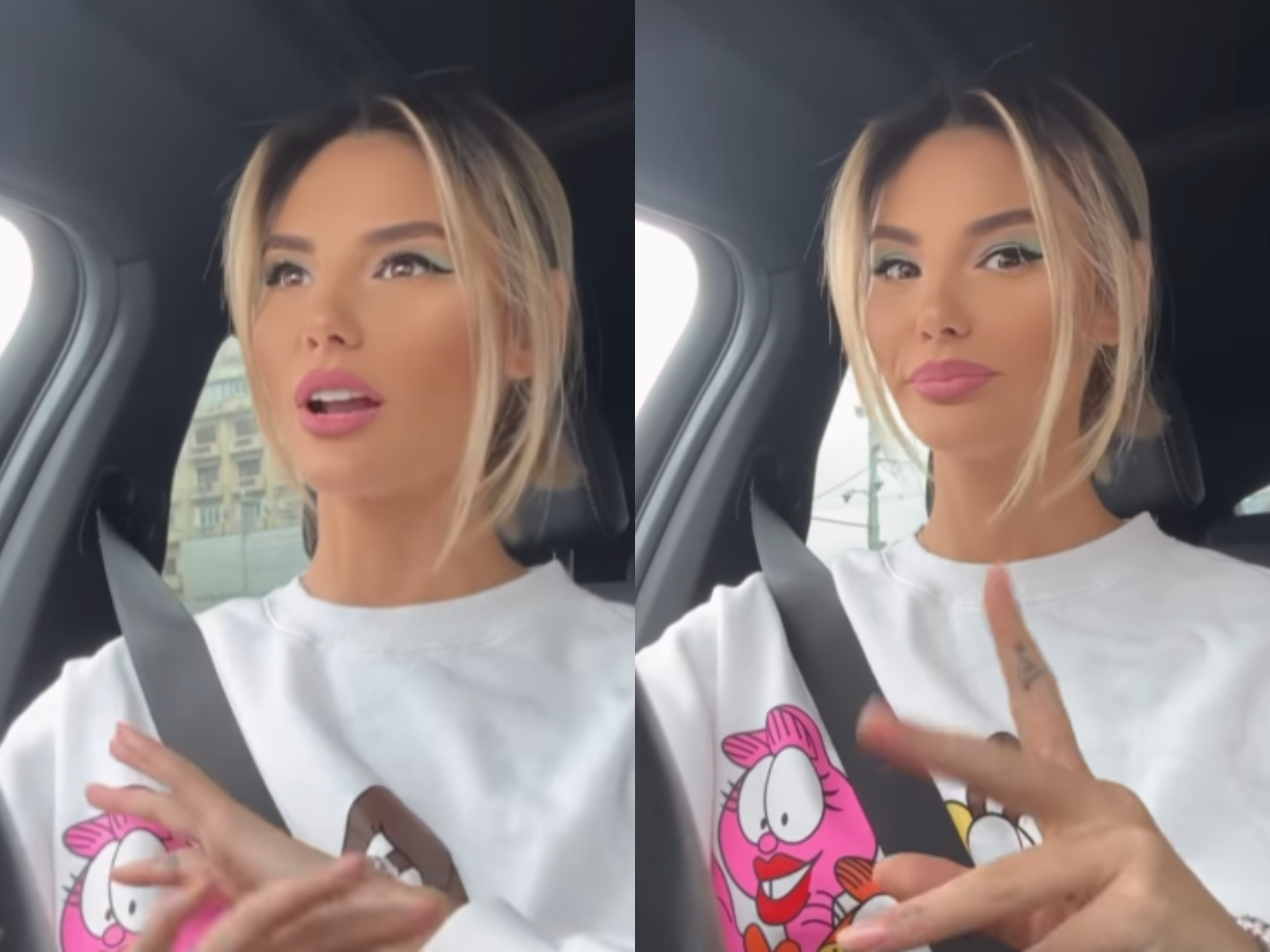 Ramona Olaru a izbucnit în plâns, în timp ce era la volan. Ce s-a întâmplat în trafic: ”Din ...