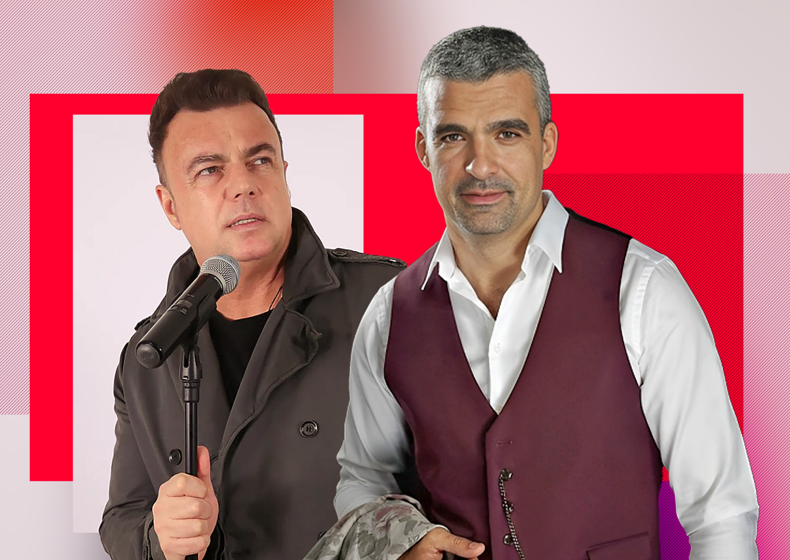 Pozează în prieteni, dar se șicanează mereu! Rivalitate fără margini ...