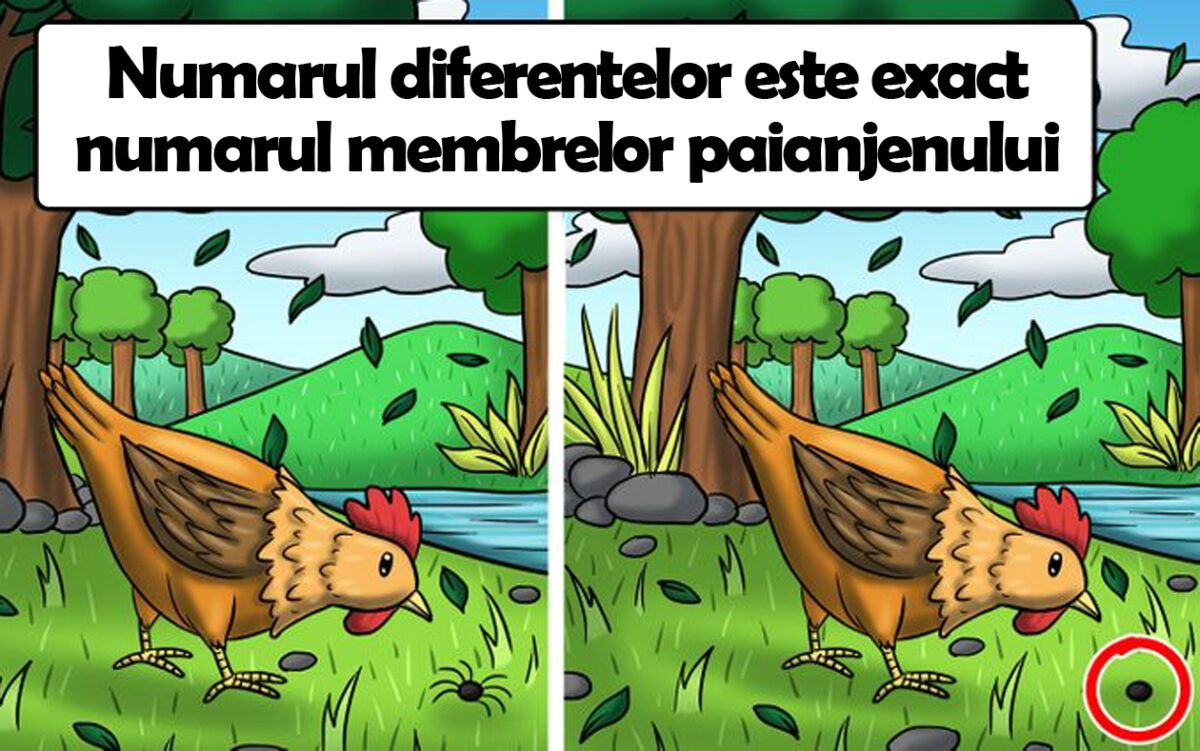 Test de inteligență | Doar geniile pot găsi cele 8 diferențe dintre ...