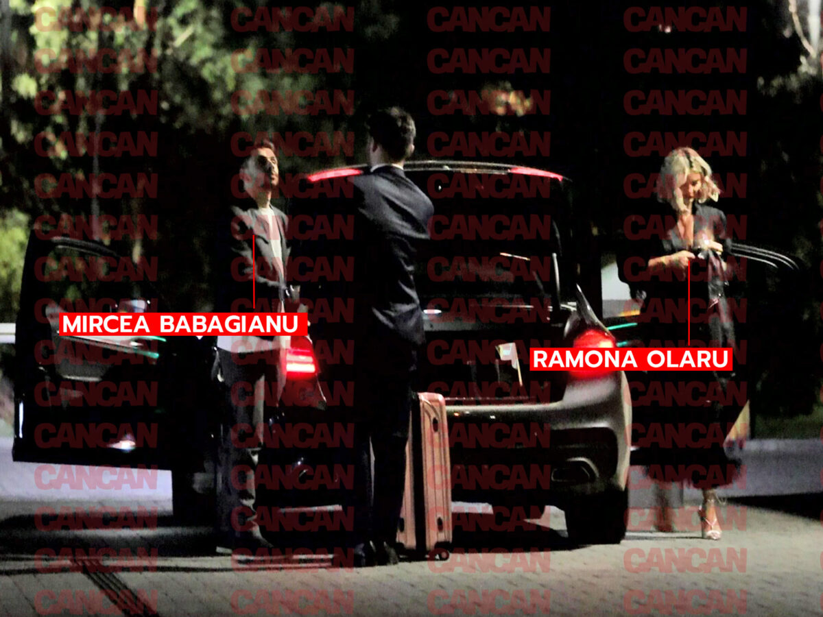 Ramona Olaru și Mircea Babagianu s-au sărutat într-un local din Capitală, iar mai apoi s-au ...