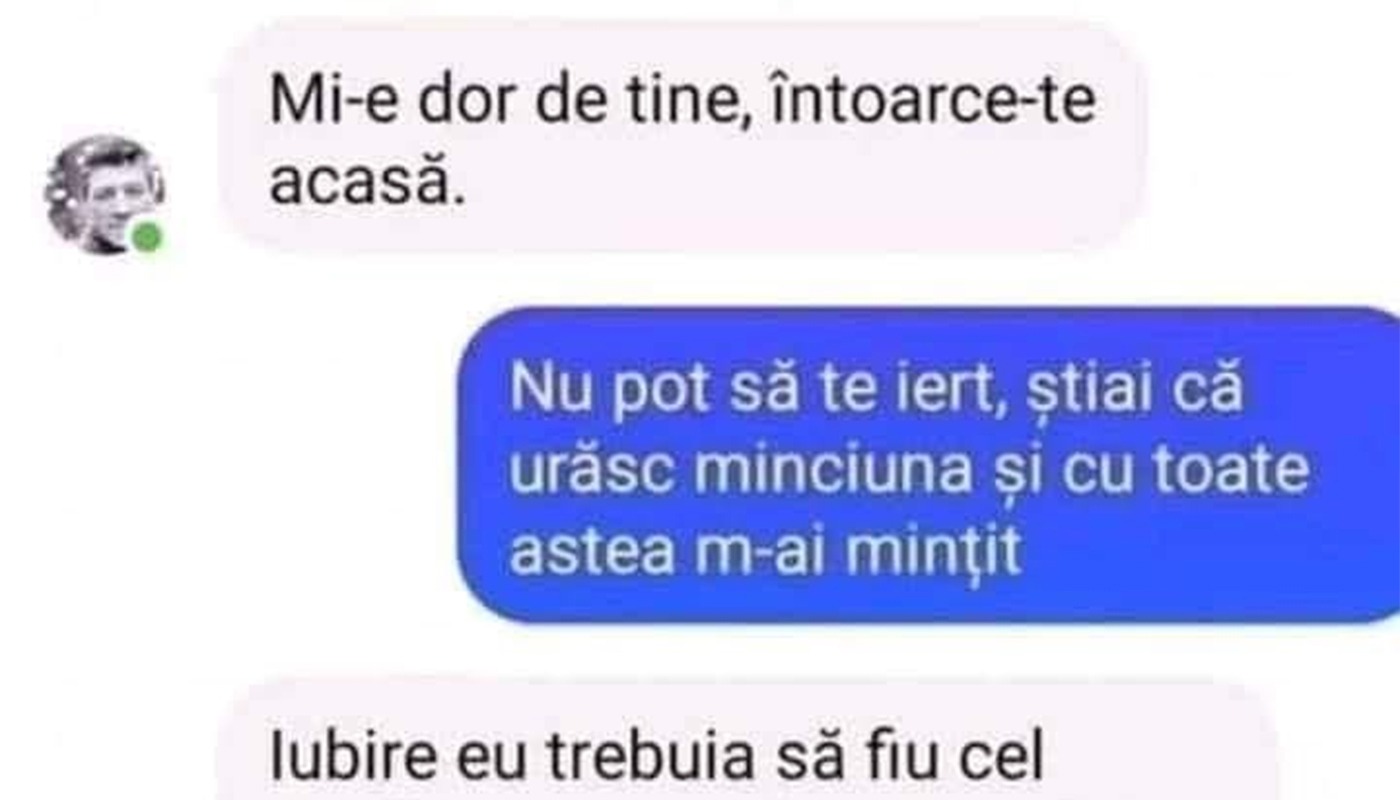 BANCUL ZILEI | "Nu pot să te iert!"