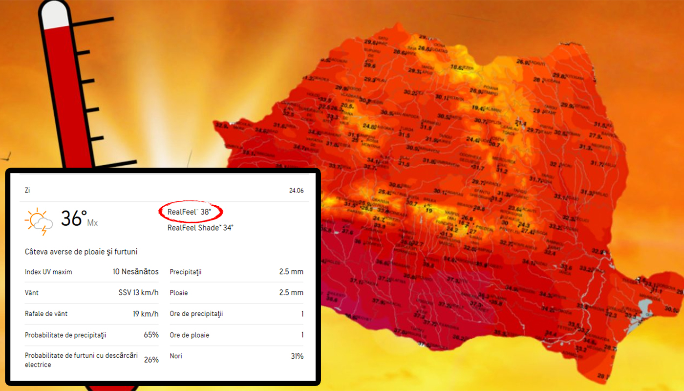 Alertă emisă de meteorologii Accuweather în România. Temperaturi ...