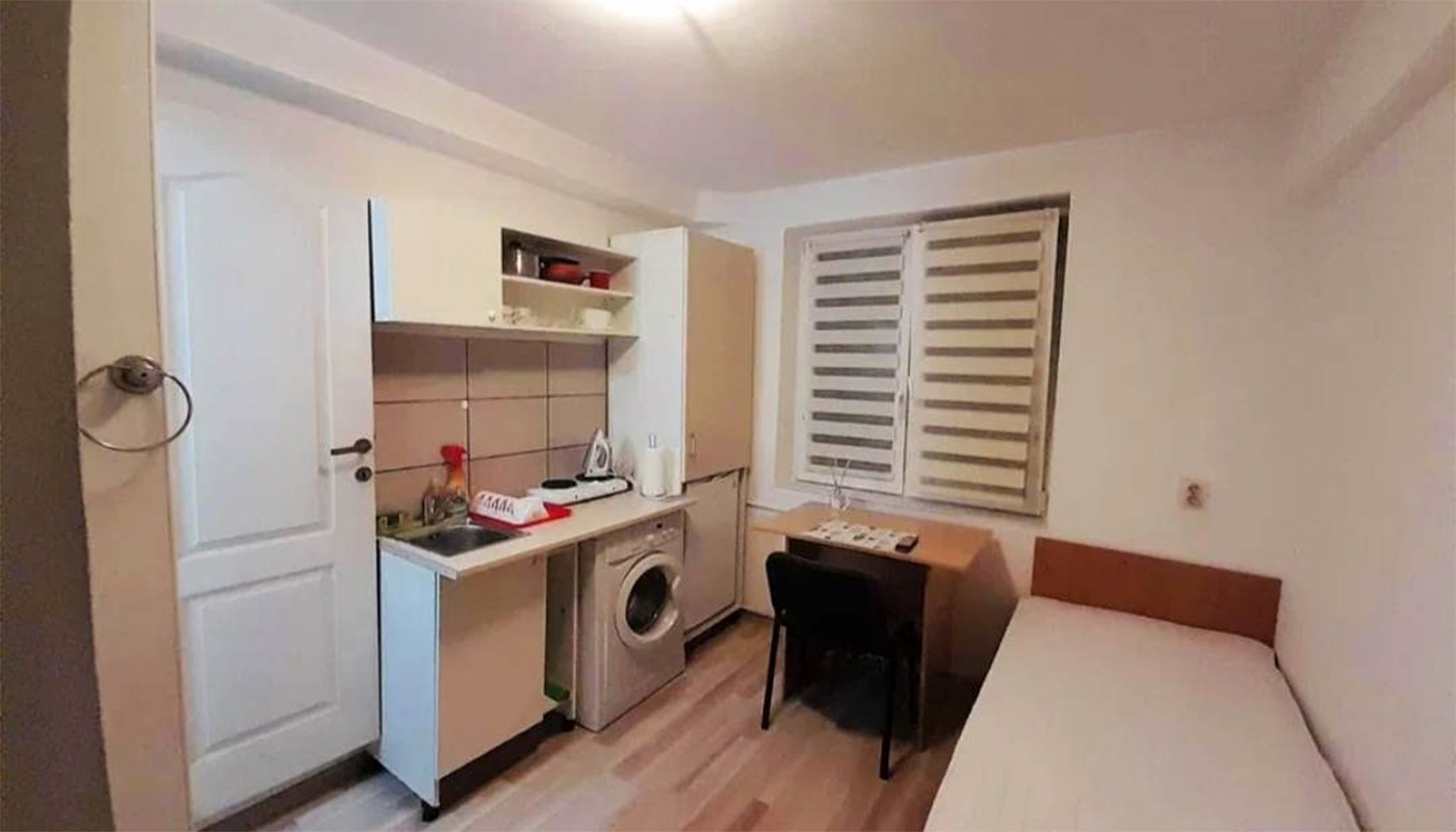 Cum arată garsoniera de 11 mp de 170 euro/lună, din Cluj-Napoca. Ireal ...