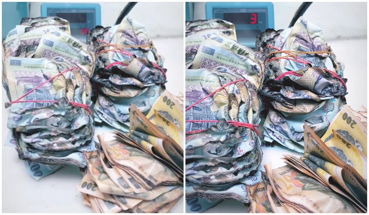 Ce răspuns a primit un român, după ce a mers la BNR să schimbe un teanc ...