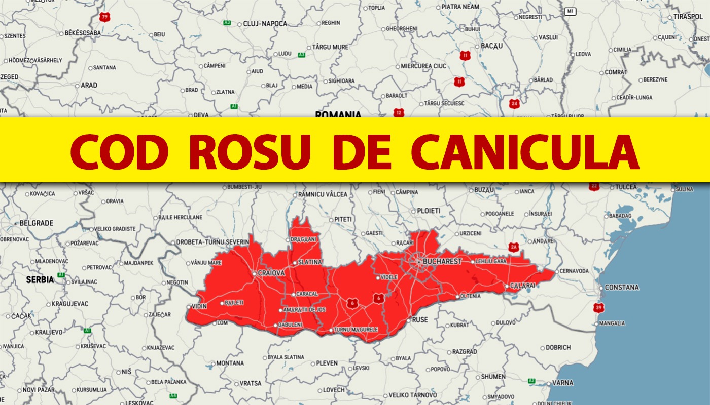 Meteorologii Accuweather anunță cod roșu de caniculă în România | La ce ...