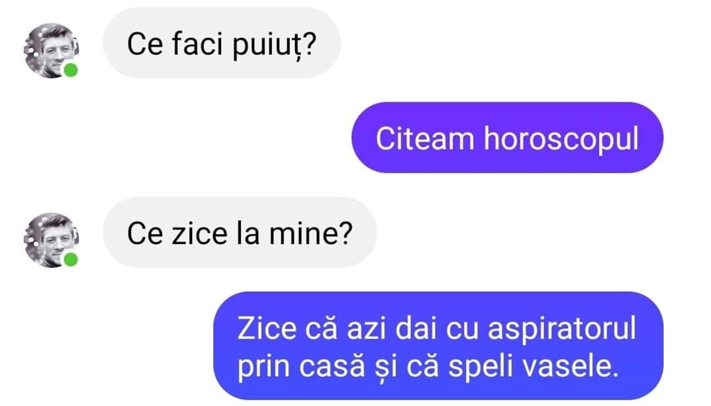 BANCUL ZILEI | "Ce zice la mine în horoscop?"