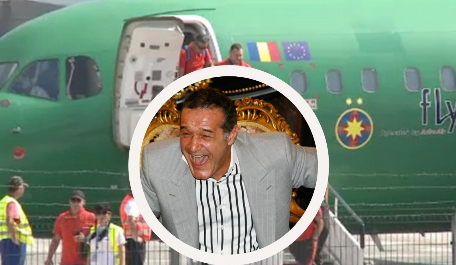 Cum arăta avionul privat al lui Gigi Becali. Imagini nemaivăzute din ...