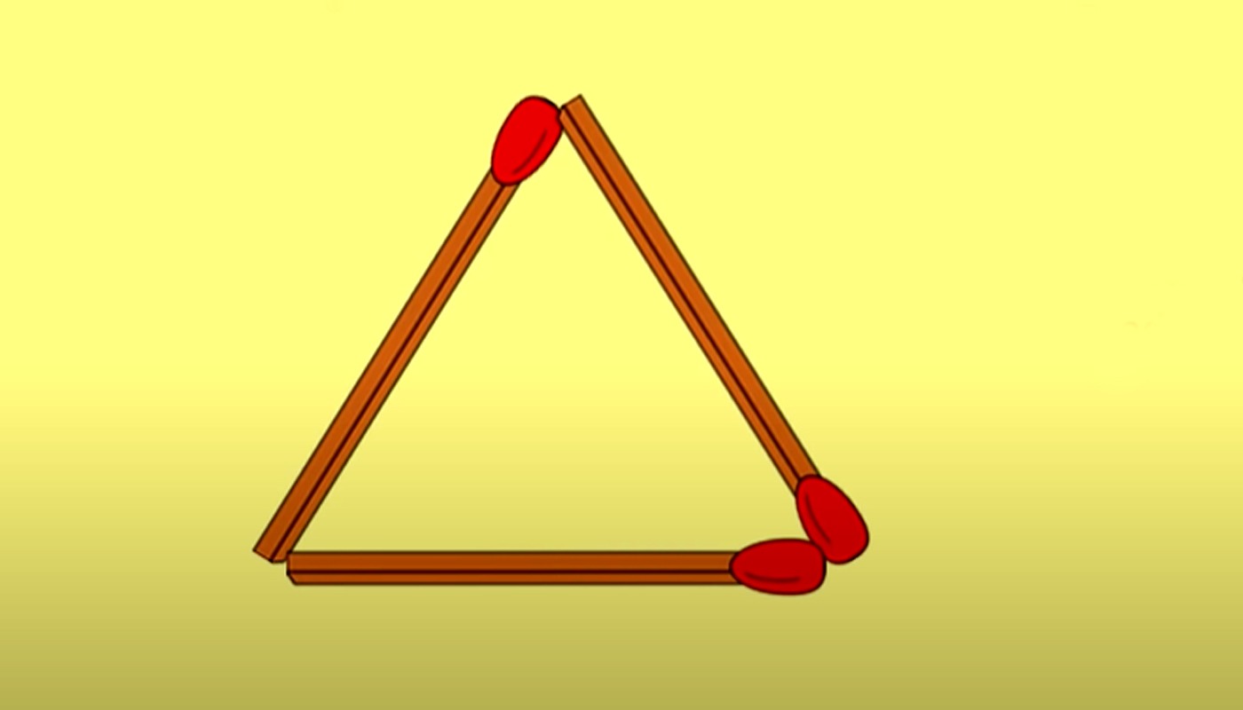 Test de inteligență dificil | Mutați un singur băț de chibrit pentru a ...