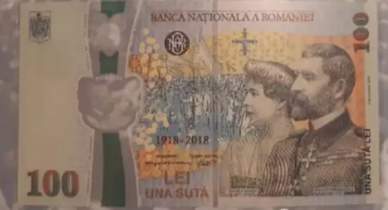 Bancnota românească valorează 2300 de lei noi. Dacă o găsești printr-un sertar poți face bani ...