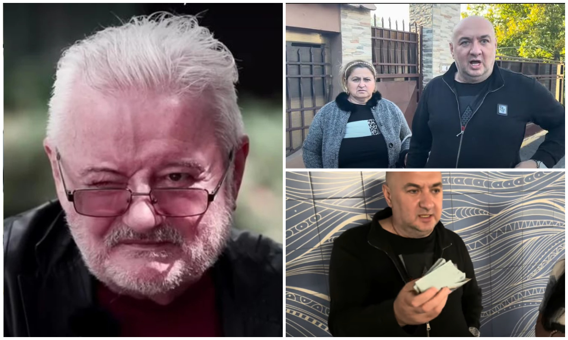 Circ la poarta azilului unde este internat Irinel Columbeanu! Leo de la Strehaia a vrut să-i dea ...