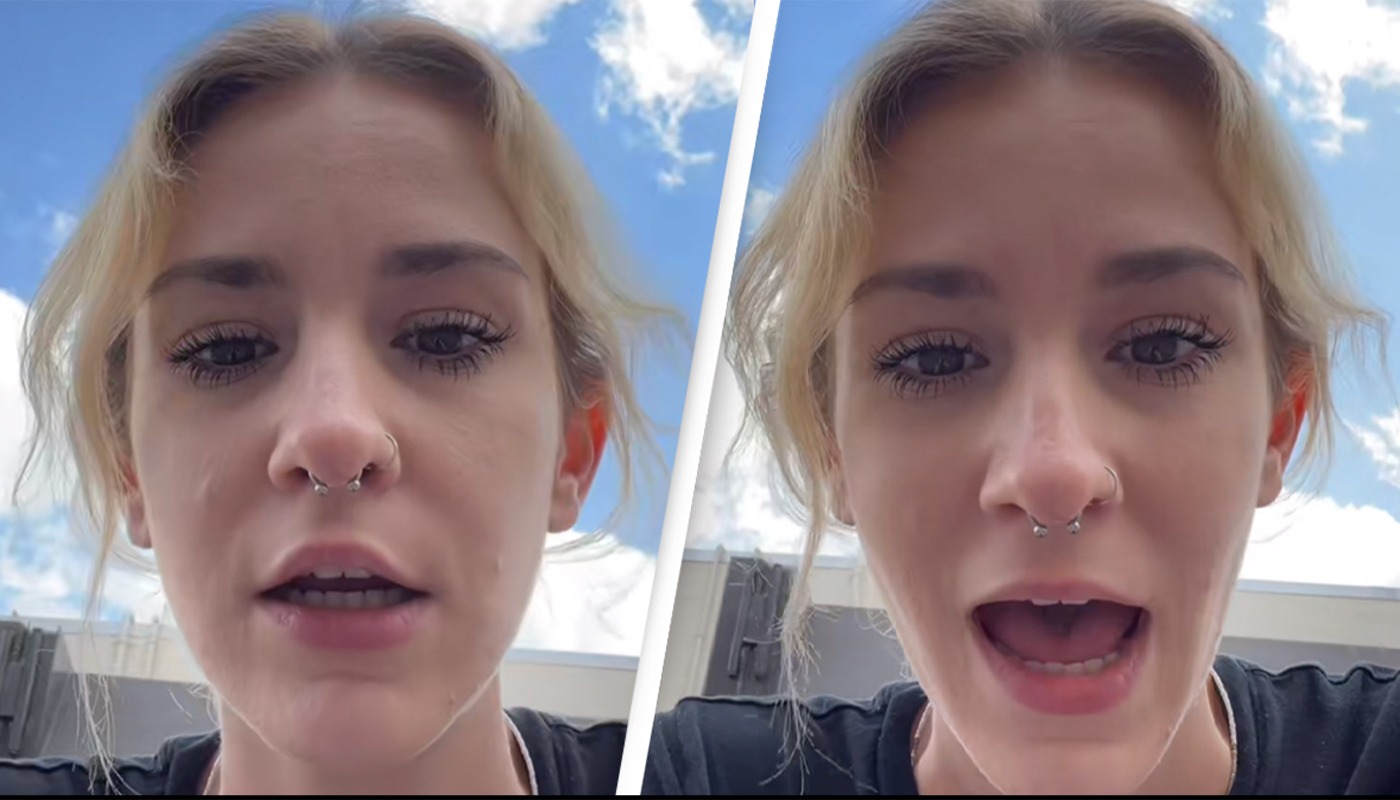 Chelnerița din imagine a devenit virală! Cum a reacționat, supărată că ...