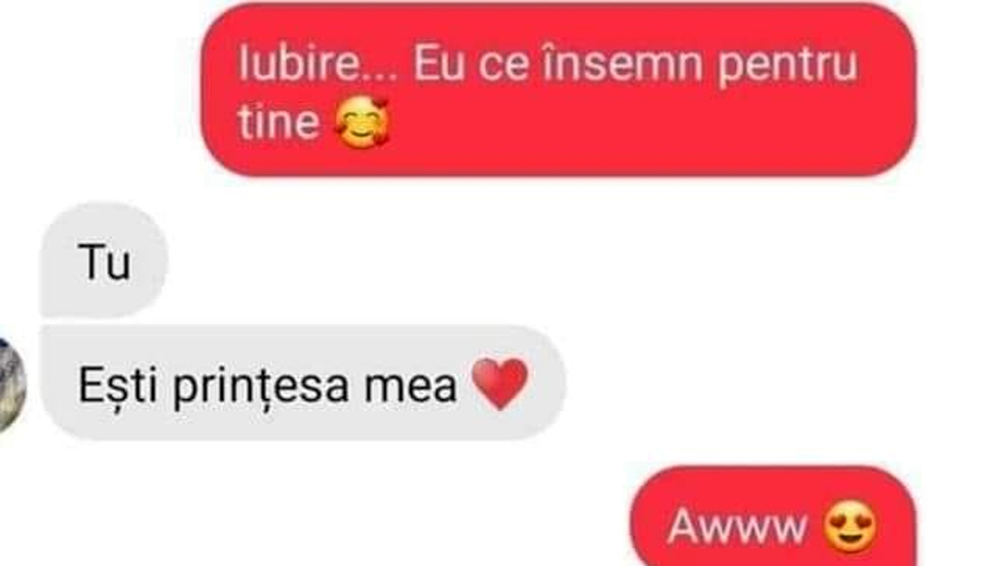 BANC | "Ești prințesa mea!"