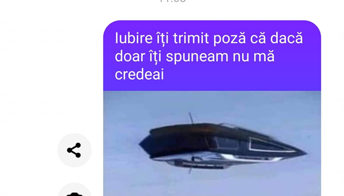 BANCUL ZILEI | "Iubire, îți trimit poza. Că, dacă doar îți spuneam, nu mă credeai"