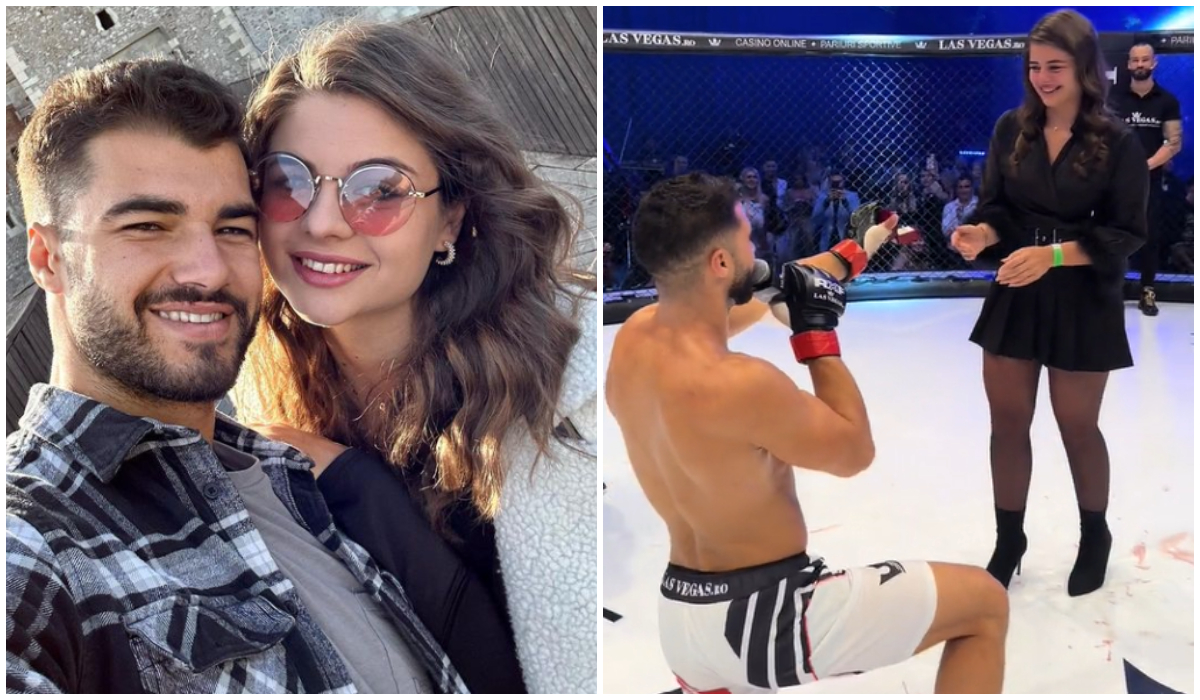 Iancu Sterp și-a cerut iubita de soție, după ce a pierdut meciul RXF ...