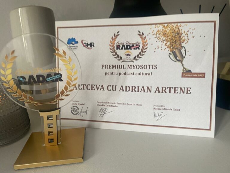 Podcastul „Altceva cu Adrian Artene", cel mai iubit podcast cultural ...