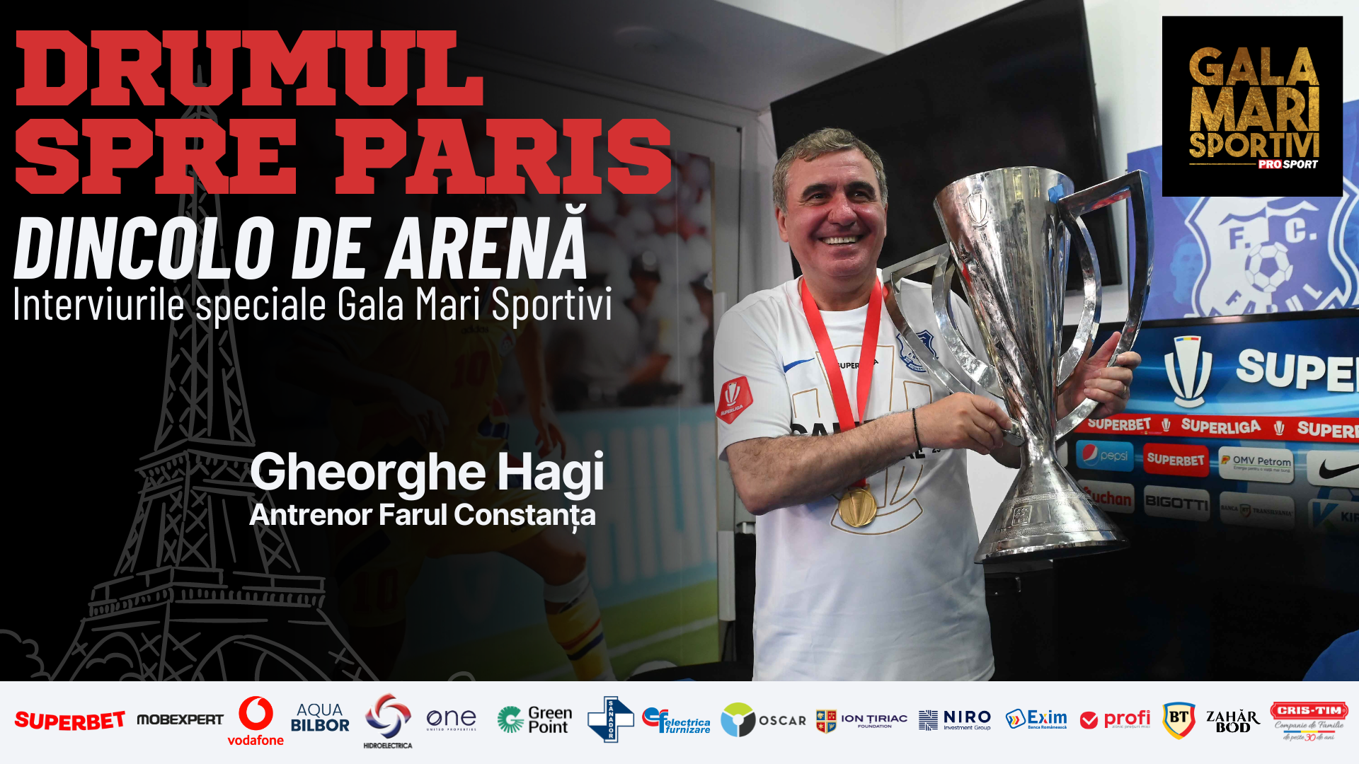 Premiul Special al Galei Mari Sportivi ProSport 2023: Academia Gheorghe Hagi! „Este fundamentul ...