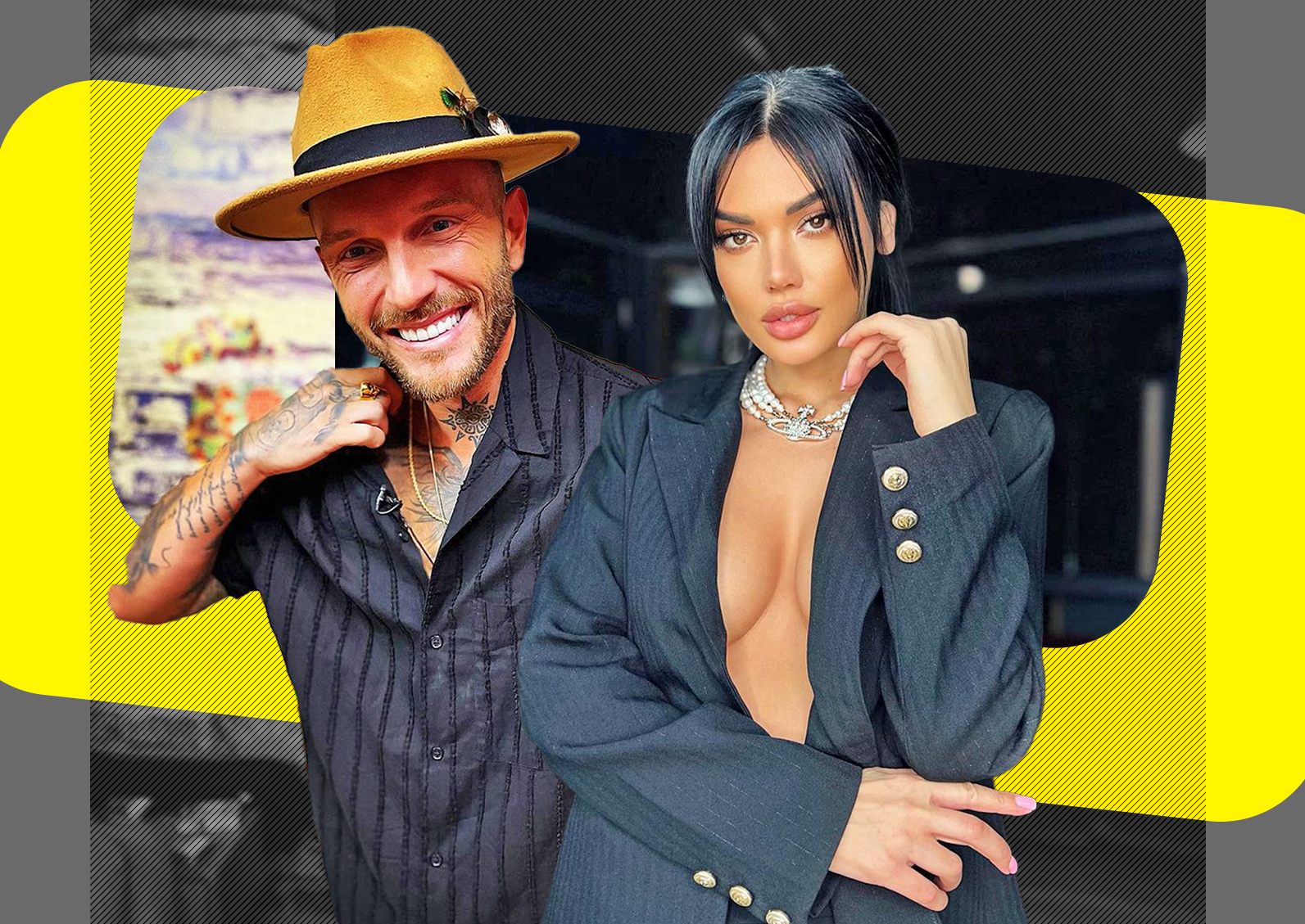 Fosta și actuala lui Bordea au o relație de 10 ani! Comediantul a închis cercul! Legătura ...