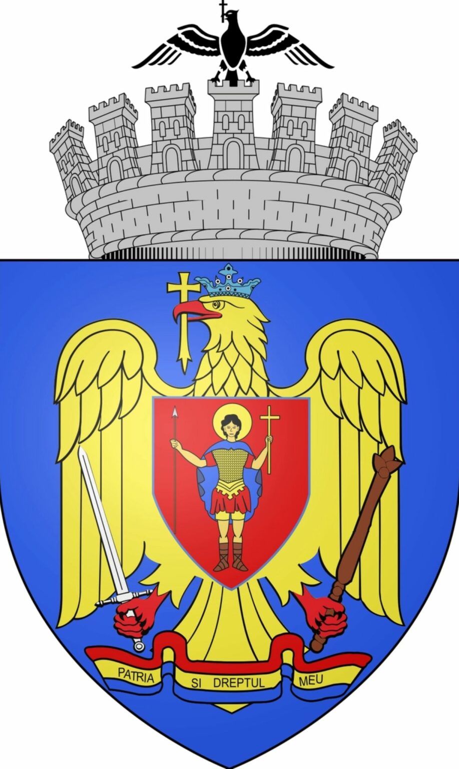Greșeala flagrantă de pe stema Bucureștiului. E așa de 160 de ani și ...