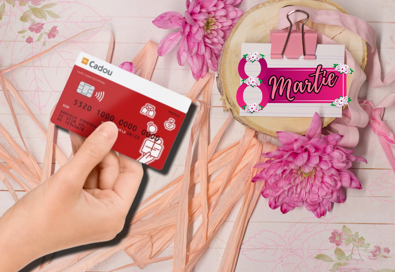 Tichete cadou de 8 martie 2024. Se dau 300 de lei de Ziua Femeii!