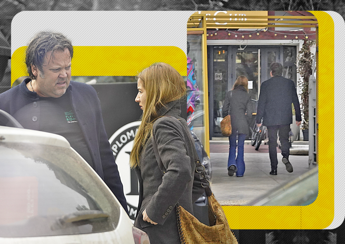 Charlie Ottley și Oana Mihai au luat prânzul la The Grill