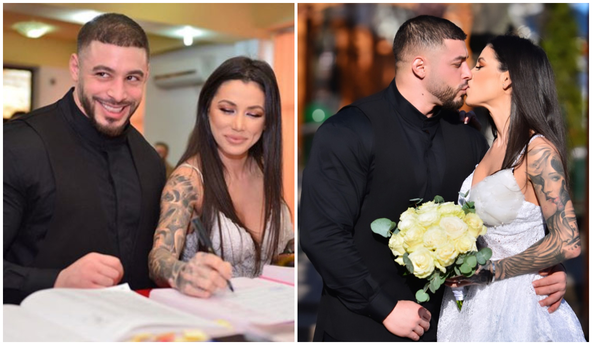 Roxana Vancea, o mireasă ca o prinţesă! A schimbat două rochii. FOTO