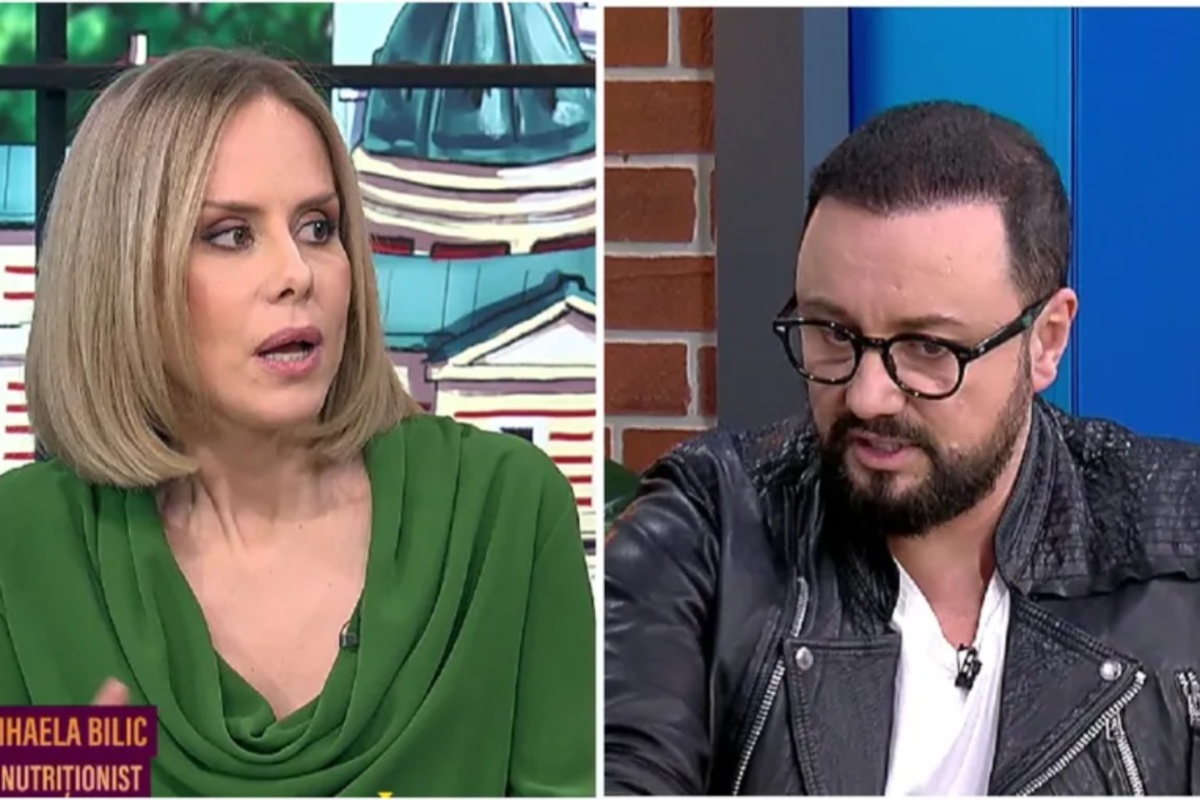 Cătălin Măruţă a pus-o la zid pe nutriţionista Mihaela Bilic! La un pas ...