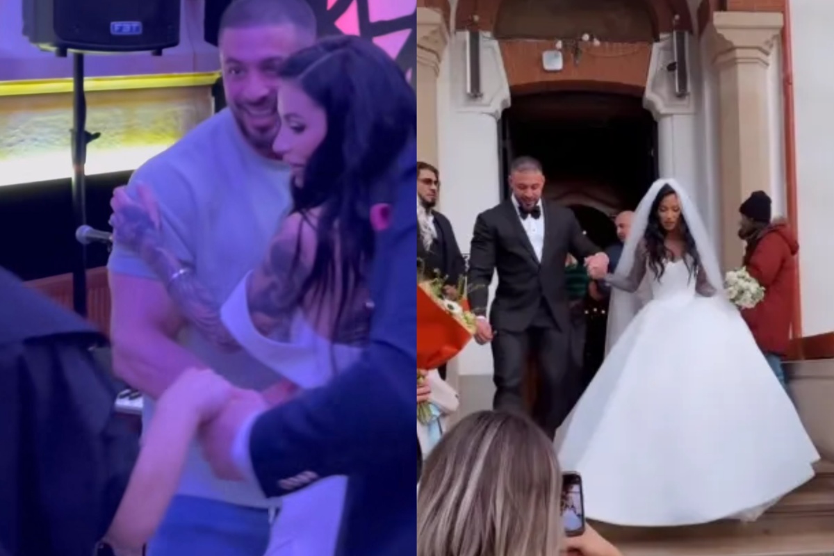 Cel mai bizar “costum” de mire! De necrezut cum s-a îmbrăcat Dragoș Paiu la nunta cu Roxana Vancea