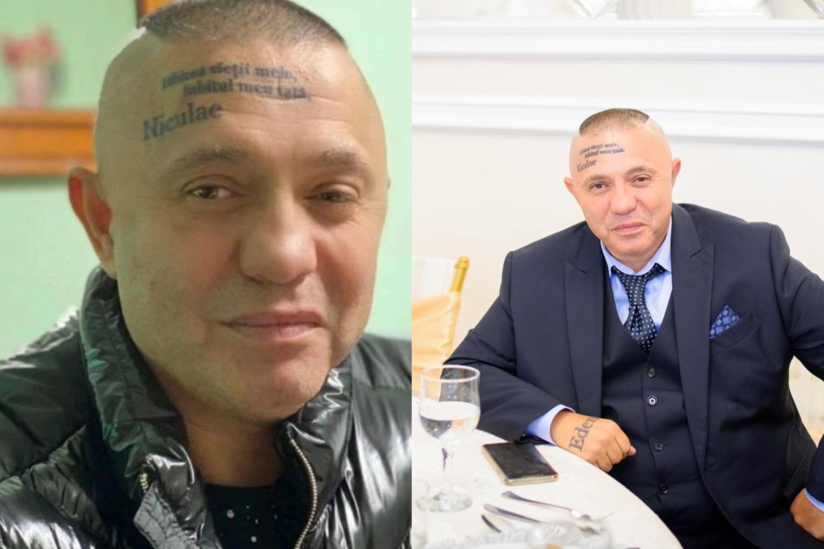 Ce semnifică tatuajul de pe fruntea lui Nicolae Guță, făcut în numele ...